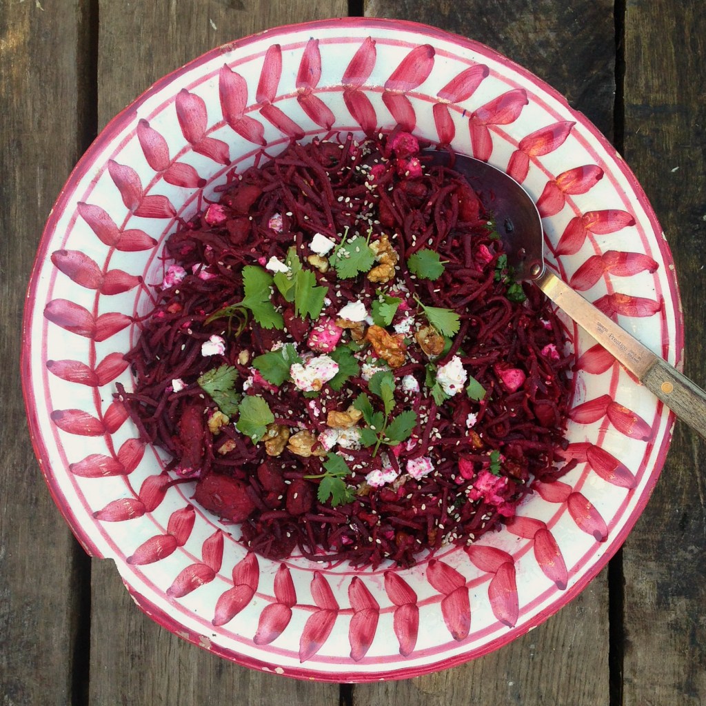 Marinated Halloumi & Beetroot Salad – Homegrown Kate